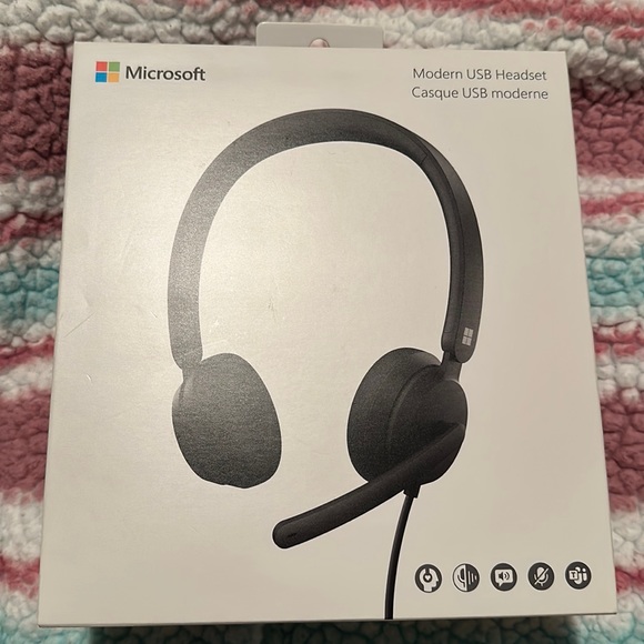 Microsoft | Headphones | Microsoft Modern Usb Headset | Poshmark